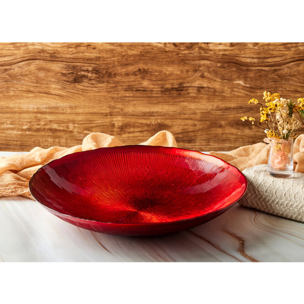 Anton Studio Designs Crimson Comet Bowl | Wayfair.co.uk